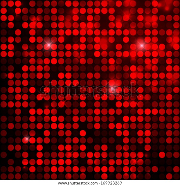 Red Sparkle Glitter Background Glittering Seamless Stock Vector ...