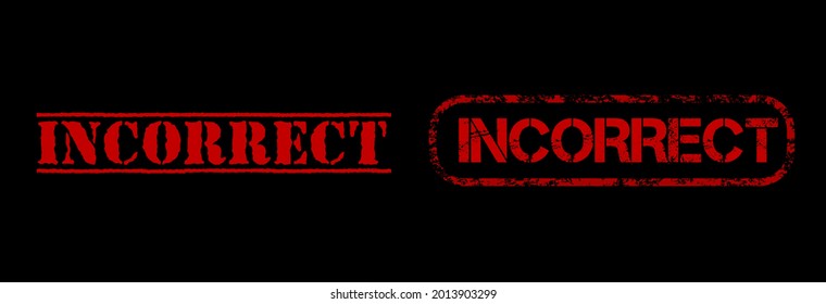 2,562 Incorrect stamp Images, Stock Photos & Vectors | Shutterstock