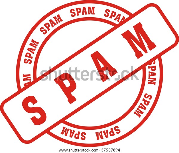 Red Stamp Word Spam Stock Vector (Royalty Free) 37537894 | Shutterstock