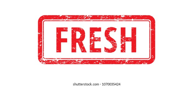 Red Stamp Words Fresh Stock Vector (Royalty Free) 1070035424 | Shutterstock