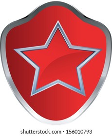 Red Star Emblem Stock Illustration 156009848 | Shutterstock