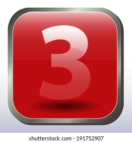 Red Sticker Info Graphic Vector Template Stock Vector (Royalty Free ...