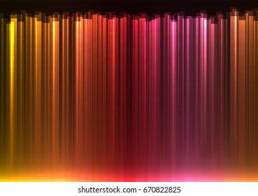 Red Stream Abstract Line Background Digital Stock Vector (Royalty Free ...