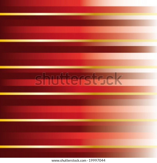 Red Stripes Background Goldline Stock Vector (Royalty Free) 19997044 ...