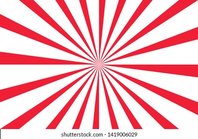 Red Sunshine Colorful Vector Background Abstract Stock Vector (Royalty ...