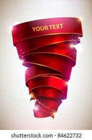 Red Tape Banner Stock Vector (Royalty Free) 84622732 | Shutterstock