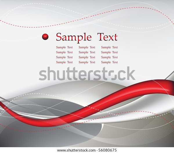 Red Tech Abstract Background Composition Vector Stock Vector Royalty Free 56080675 Shutterstock