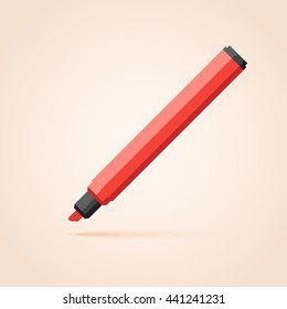 276 Thick felt tip pen Images, Stock Photos & Vectors | Shutterstock