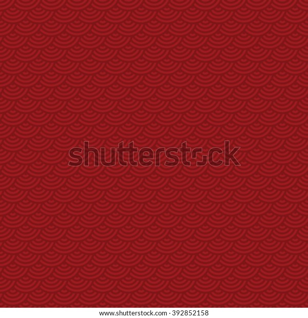 Red Tinted Seamless Fish Scale Pattern Stock Vector (Royalty Free ...