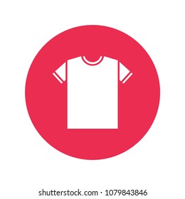 Red Tshirt Icon Website Design Flat Stock Vector (Royalty Free ...