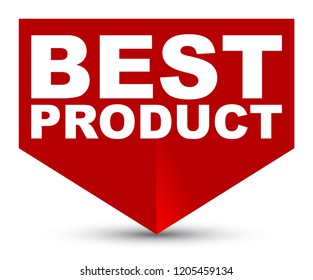 Red Vector Banner Best Product Stock Vector (Royalty Free) 1205459134 ...