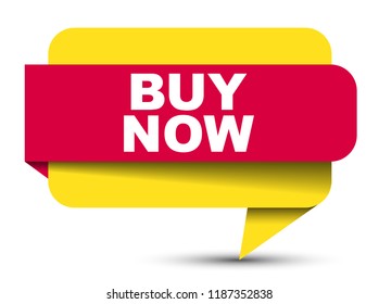 Red Vector Banner Buy Now Stock Vector (Royalty Free) 1187352838 ...