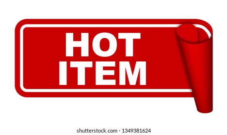 Red Vector Banner Now Open Stock Vector (Royalty Free) 1355116373