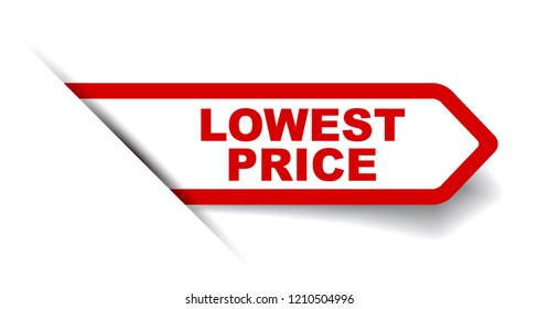 Red Vector Banner Special Offer Stock Vector (Royalty Free) 1109864195 ...