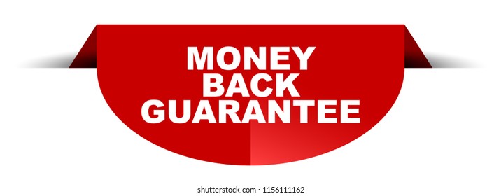Red Vector Round Banner Money Back: เวกเตอร์สต็อก (ปลอดค่าลิขสิทธิ์ ...