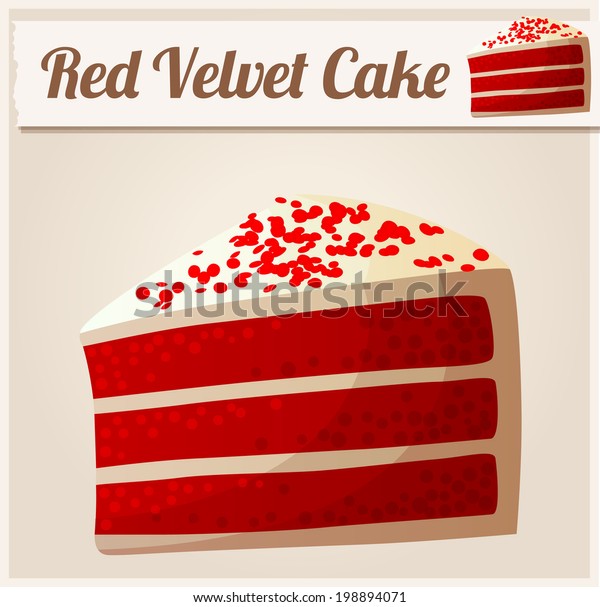 524 Red Velvet Cake Icon Images, Stock Photos & Vectors | Shutterstock