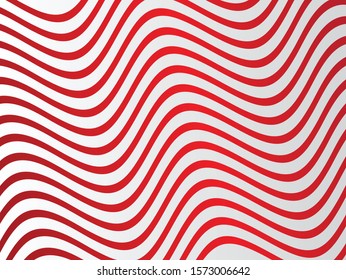 Red Wavy Line Background 10 Stock Vector (Royalty Free) 1573006642 ...
