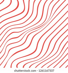 Red White Diagonal Stripe Pattern Background Stock Vector (Royalty Free ...