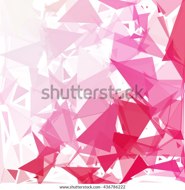 Red White Geometric Break Background Creative Stock Vector (Royalty ...