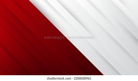 Red White Modern Abstract Background Design Stock Vector (Royalty Free ...