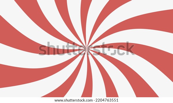 Red White Spiral Strips Background Stock Vector (Royalty Free ...