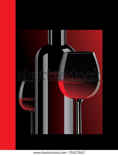 Red Wine Design Stock Vector (Royalty Free) 31827862 | Shutterstock