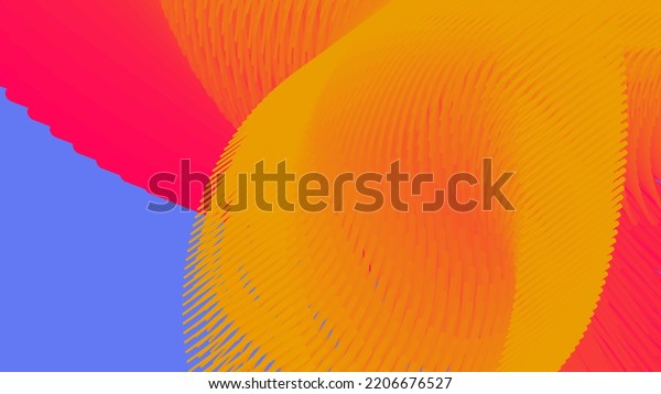 Red Yellow Blue Gradient Colors Trendy Stock Vector (Royalty Free ...