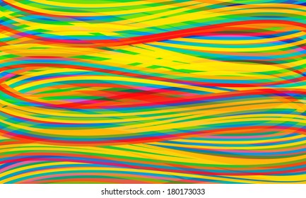 Rainbow Lines Seamless Pattern Stock Vector (Royalty Free) 151915178