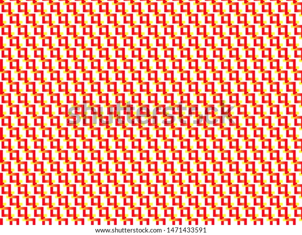 Red Yellow Gradient Color Mixed Pattern Stock Vector (Royalty Free ...