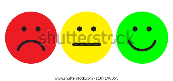 Red Yellow Green Smiling Faces Face เวกเตอร์สต็อก (ปลอดค่าลิขสิทธิ์ ...