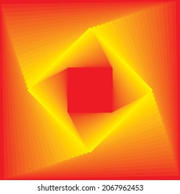 Red Yellow Logo Concept Design Stock Vector (Royalty Free) 2067962453 ...