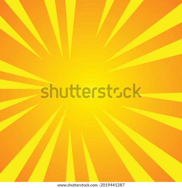 Red Yellow Pop Art Background Retro Stock Vector (Royalty Free ...