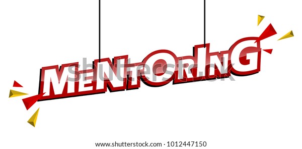 Red Yellow Tag Mentoring Stock Vector (Royalty Free) 1012447150 ...