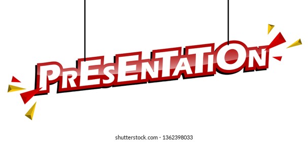 Red Yellow Tag Presentation Stock Vector (Royalty Free) 1362398033 ...