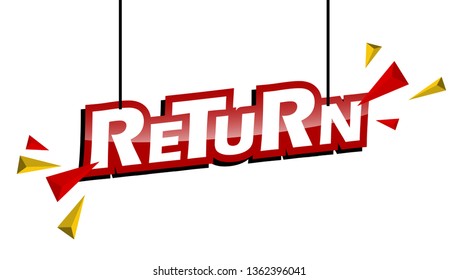 Red Yellow Tag Market Stock Vector (Royalty Free) 1362394532
