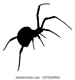 Redback Spider Clipart Stock Vector (Royalty Free) 1373103962 ...