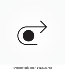 Redo Button Icon Redo Symbol On Stock Vector (Royalty Free) 1412733758 ...