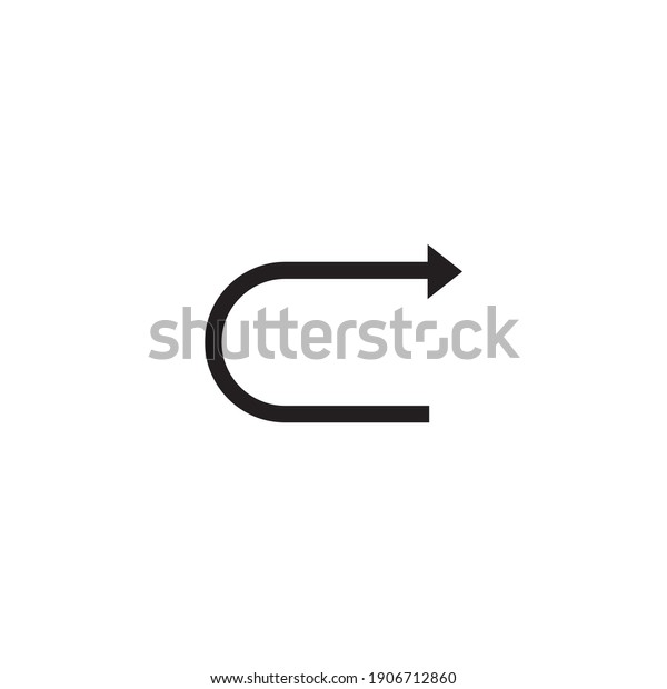 Redo Icon Symbol Sign Vector Stock Vector (Royalty Free) 1906712860 ...