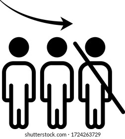 Reducing Firing Employees Vector Icon Design Stock Vector (Royalty Free ...