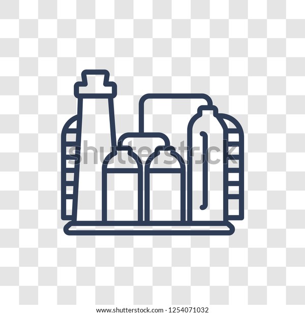 Refinery Icon Trendy Linear Refinery Logo Stock Vector (Royalty Free ...