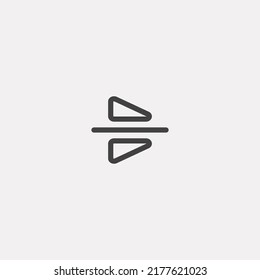 Reflect Tool Icon Sign Vectorsymbol Logo Stock Vector (Royalty Free ...