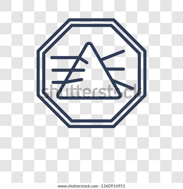Refraction Icon Trendy Refraction Logo Concept Stock Vector (Royalty ...