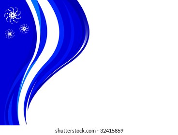 Refreshing Ocean Flower Wave Clipart Stock Vector (Royalty Free ...