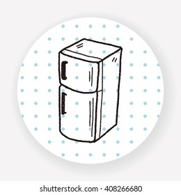 Refrigerator Doodle Stock Vector (Royalty Free) 408266680 | Shutterstock