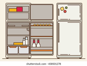 5,406 Open fridge icon Images, Stock Photos & Vectors | Shutterstock