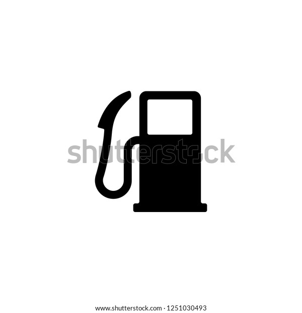 Refueling Vector Icon Refueling Sign On Stock Vector (Royalty Free ...
