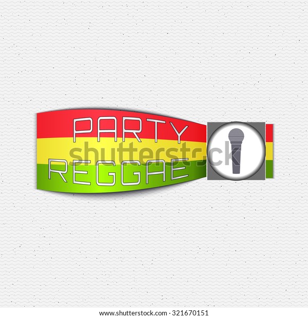 Reggae Party Insignia Labels Can Be Stock Vector (Royalty Free ...