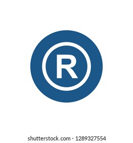 Registered Icon Sign Symbol Stock Vector (Royalty Free) 1289327554