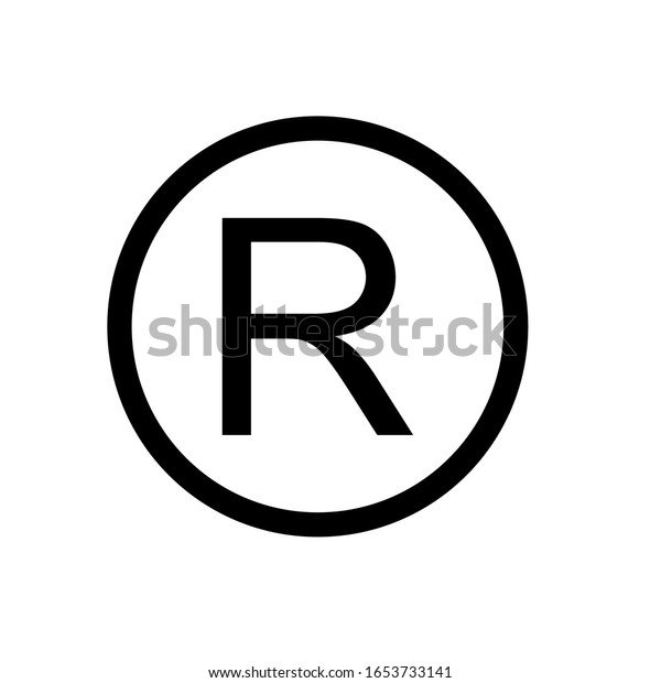 Signo de marca registrada, vector de: vector de stock (libre de ...