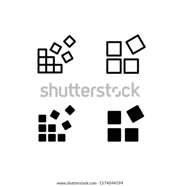 Registry Icon Logo Vector Symbol Programming Stock Vector (Royalty Free ...
